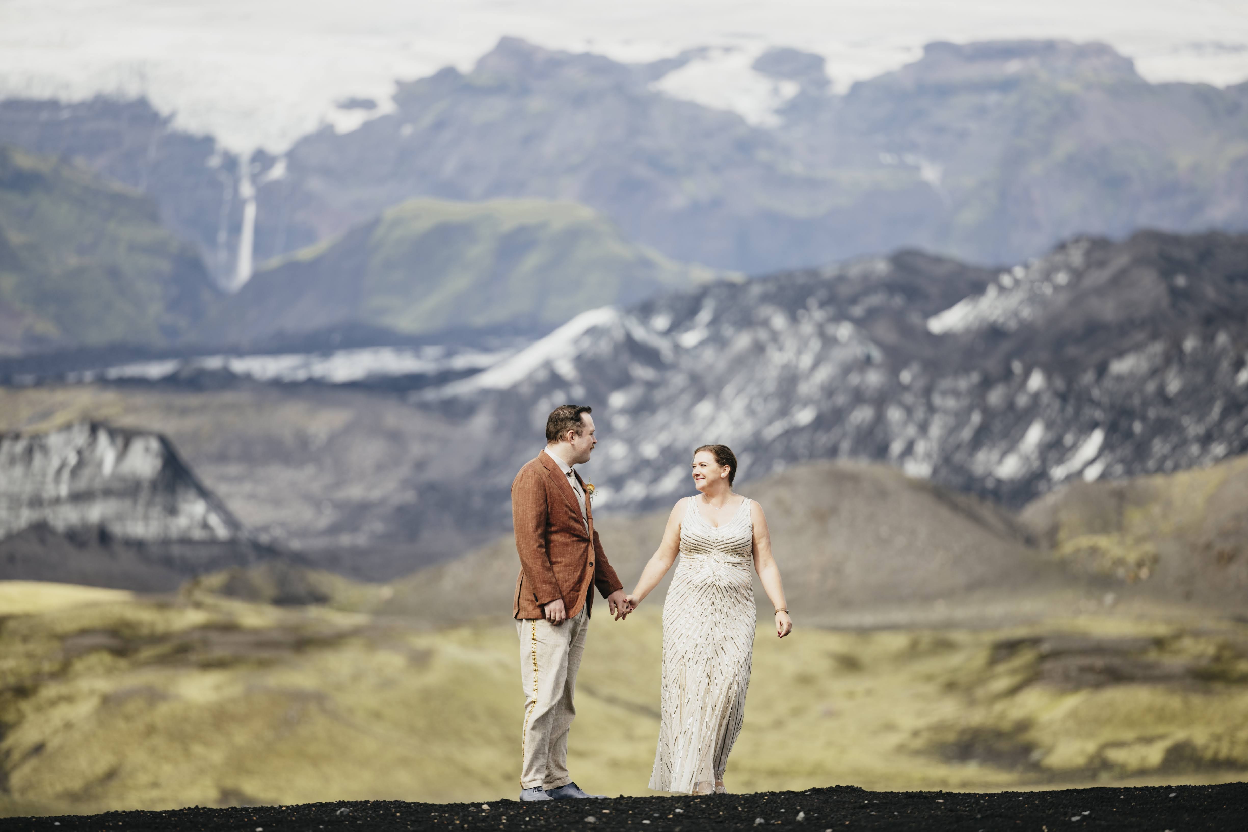 Black Sand Beach Wedding